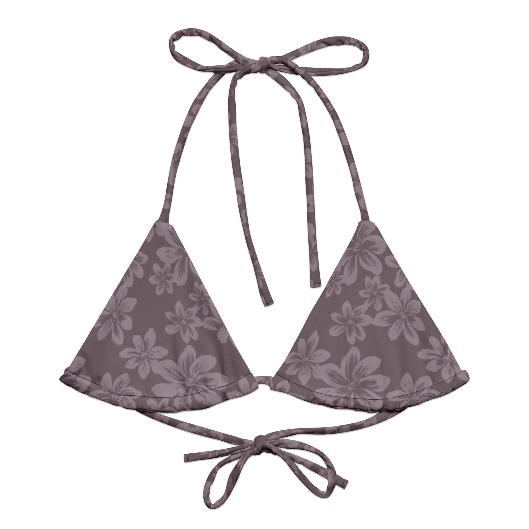 Plum Tiare Kalewa bikini top – Kaimahie Creatives